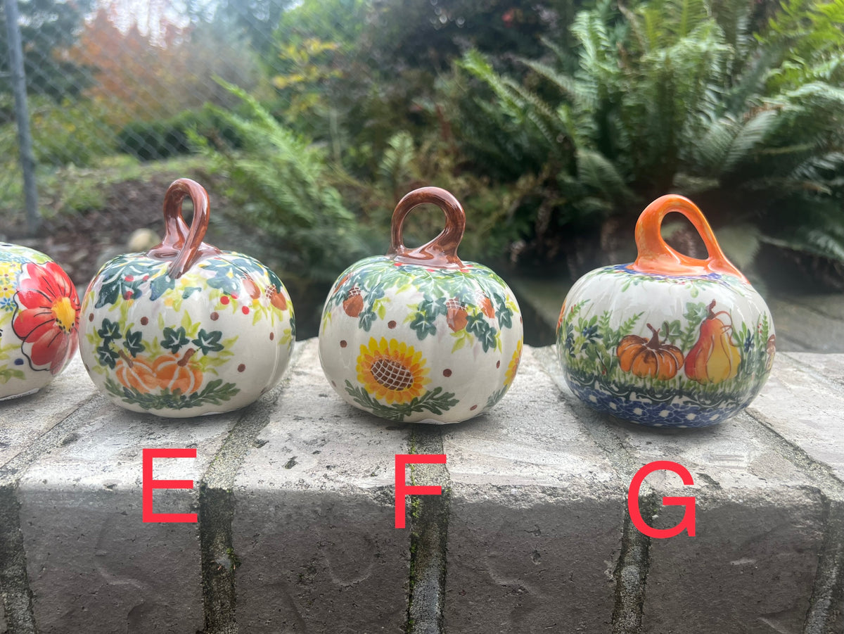 Mini Pumpkin – Lidia's Polish Pottery