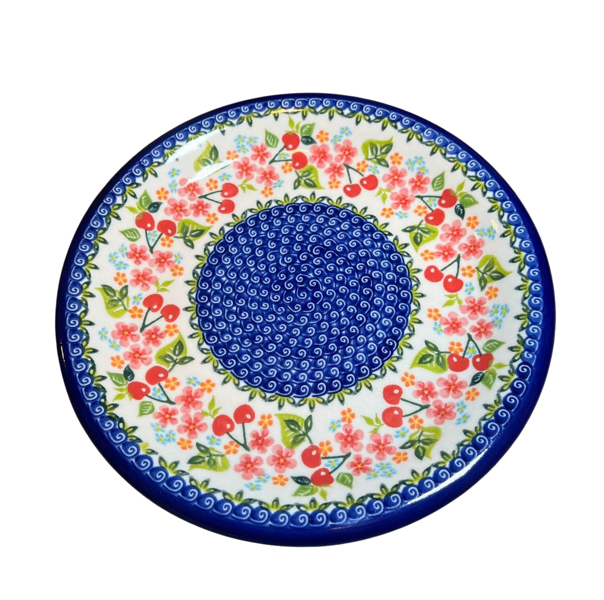 Cherry Dinner Plate – Lidia's Polish Pottery