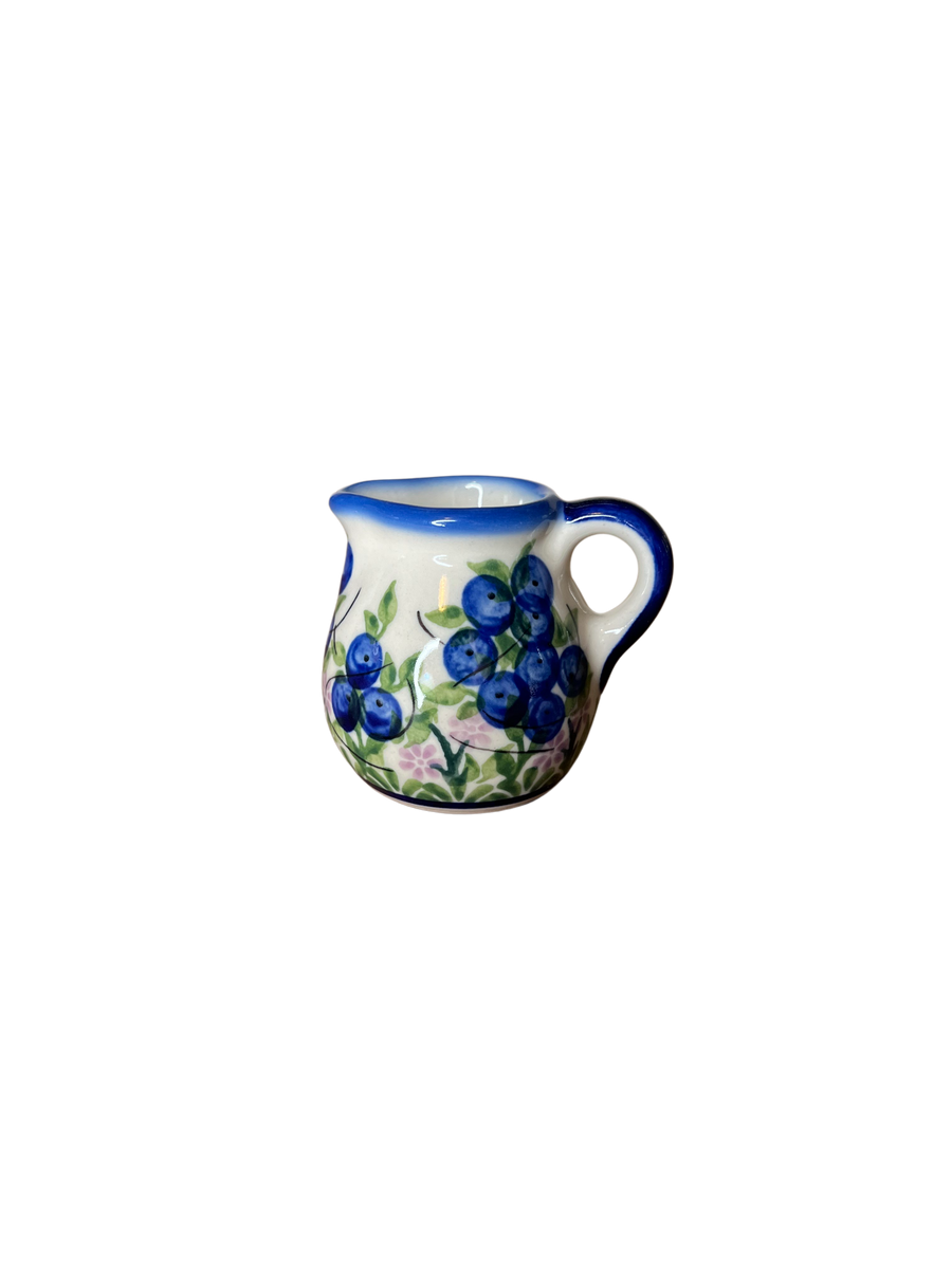 Mini Creamer Blueberry – Lidia's Polish Pottery