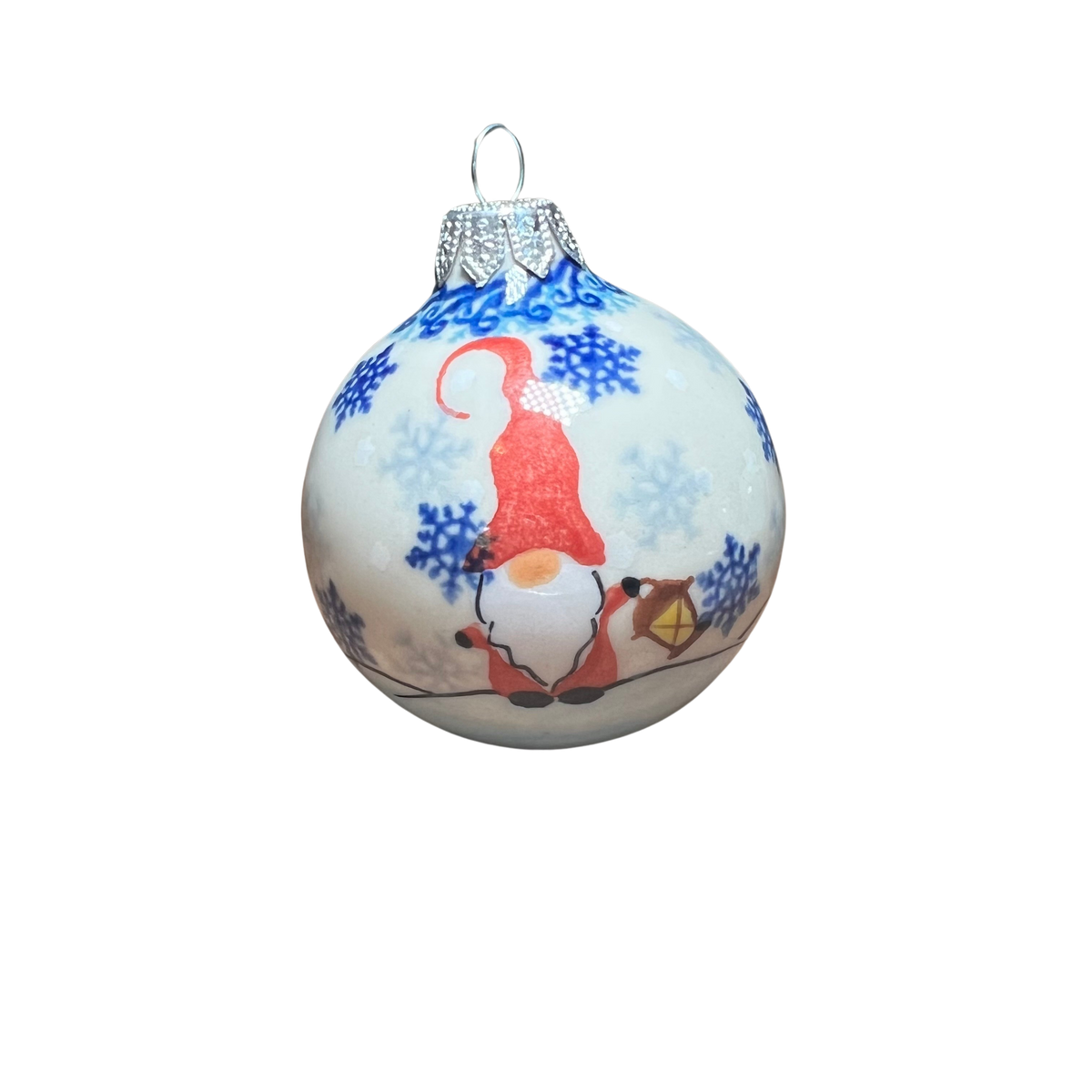 Round Gnome Ornament – Lidia's Polish Pottery