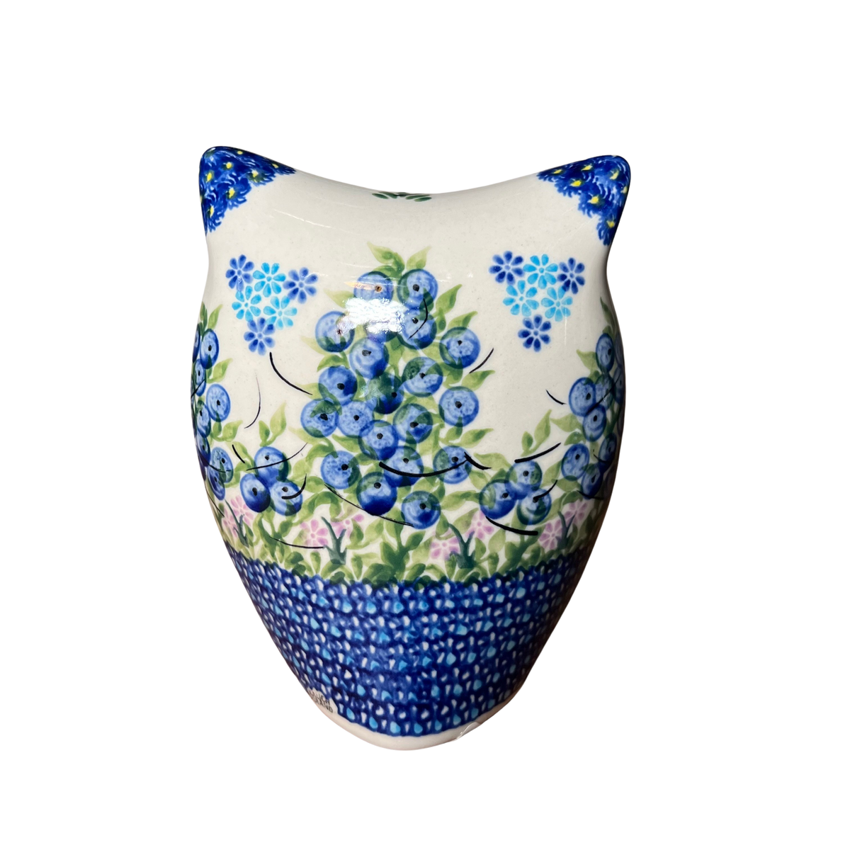 Large Blueberry Owl Figurine – Lidia's Polish Pottery