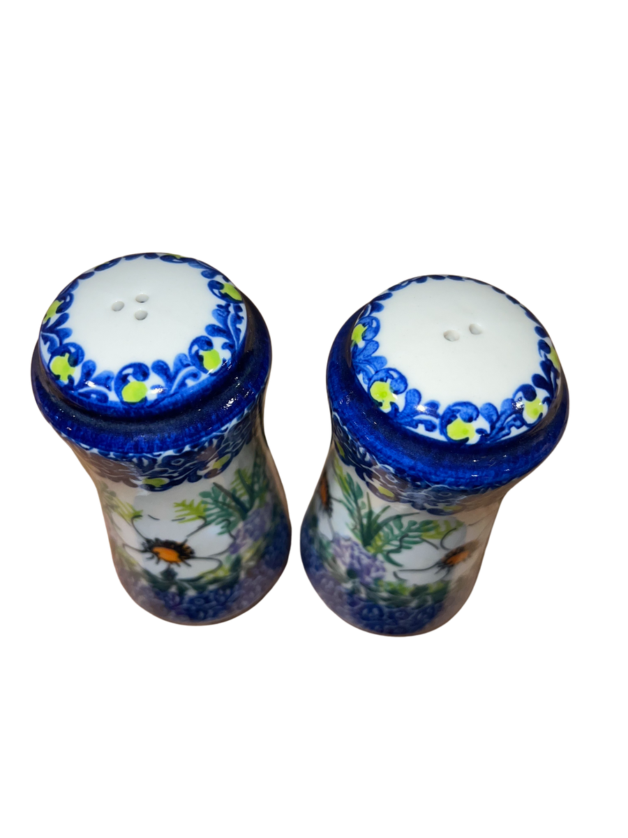 Primrose Tall Salt and Pepper – Lidia's Polish Pottery