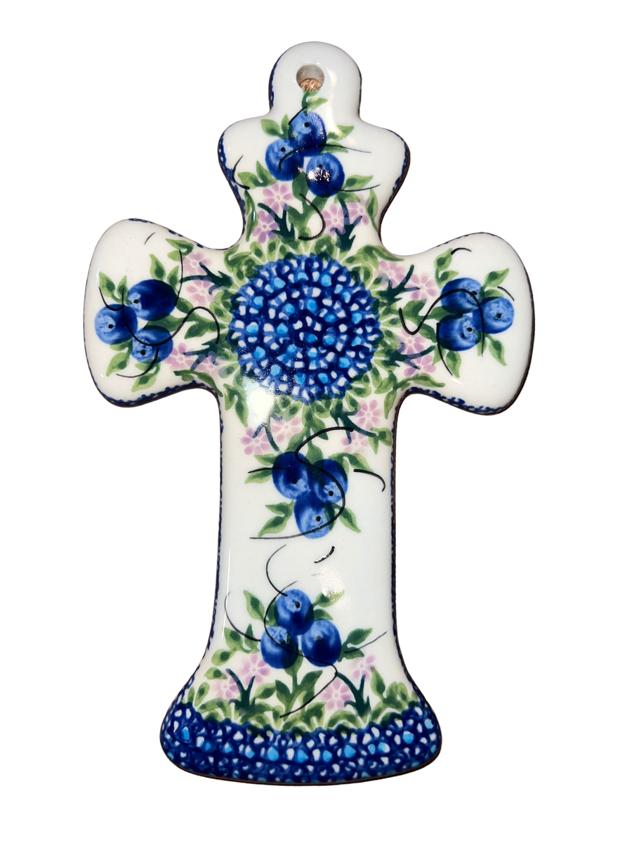 Blueberry Cross – Lidia's Polish Pottery